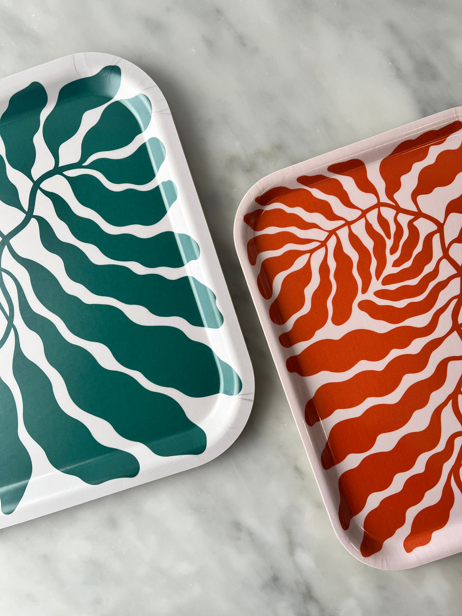 Wrap Tableware Green Tray